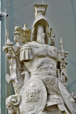 Faceless statue, Buda Castle Quarter, Budapest, Hungary – Round the ...