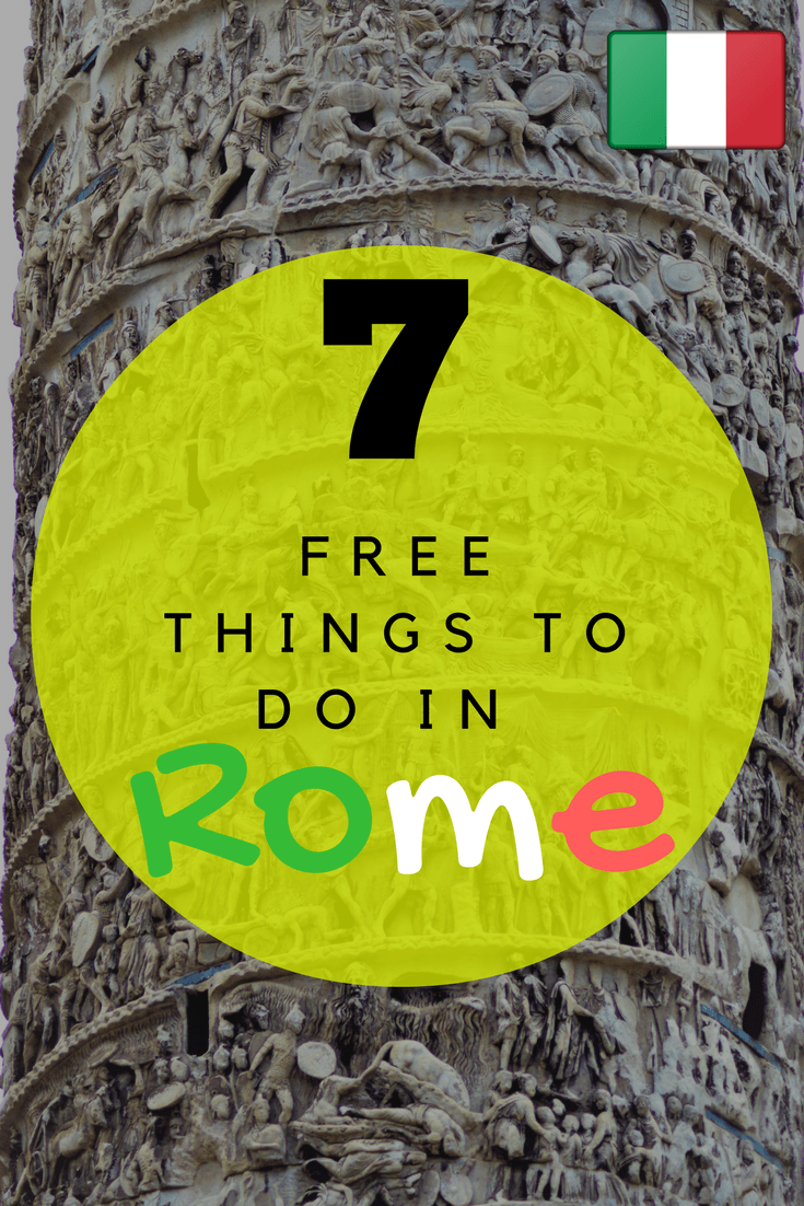 Free things to do in Rome, Italy pinterest – Round the World Magazine
