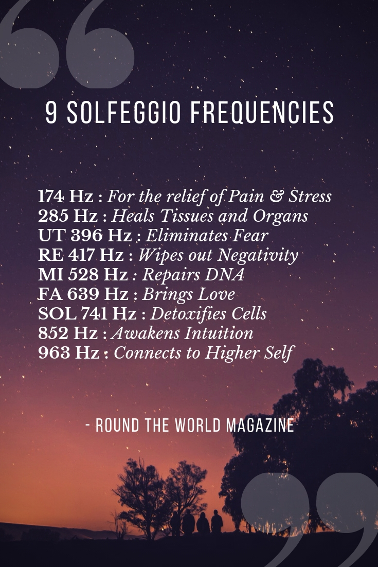 the Solfeggio Frequencies – Round the World Magazine