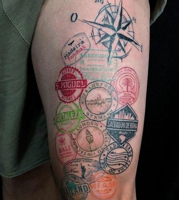 62 Travel Tattoo Designs from Around The World – Round the World Magazine
